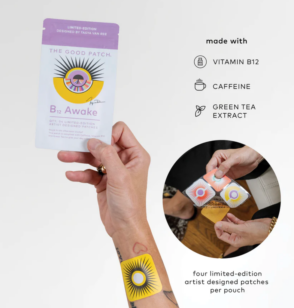 The Good Patch Art of Elysium Limited-Edition B12 Awake Patch (4 CT) – Martie