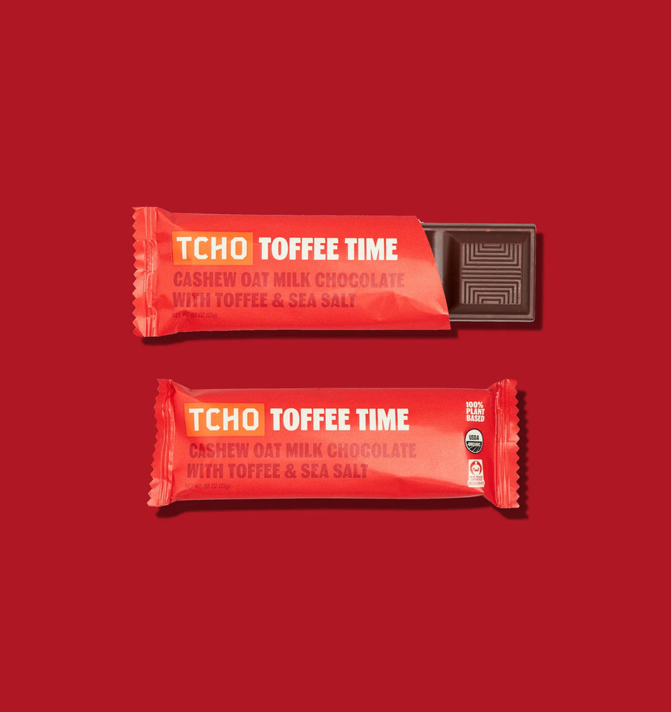 Tcho Toffee Time Chocolate Bar (18 Pack) – Martie