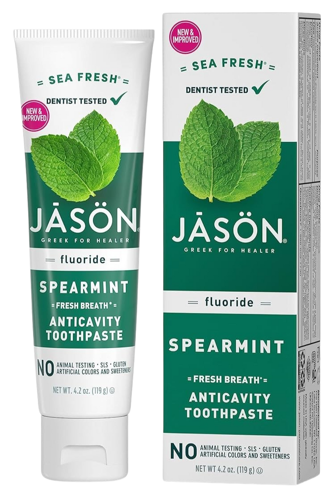 Jason Spearmint Sea Fresh Anticavity Fluoride Toothpaste – Martie