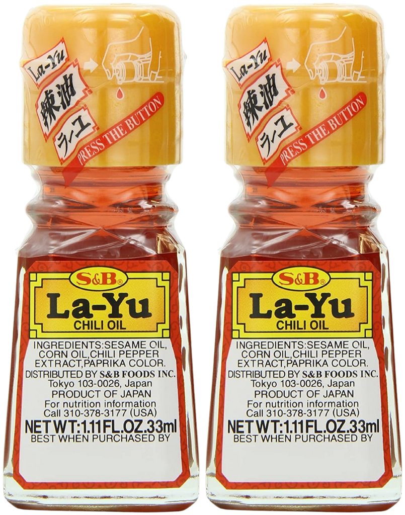 S&B La-Yu Chili Oil (2 Pack) – Martie