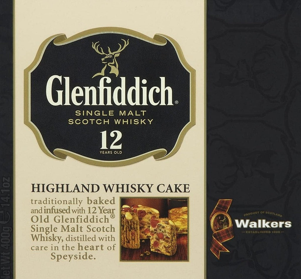 Walkers Glenfiddich Whisky Fruit Cakes Martie