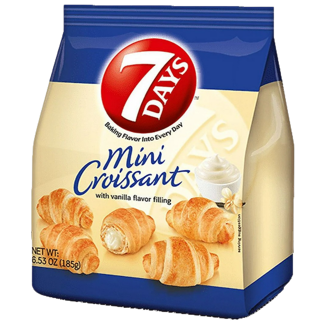 7 Days Vanilla Mini Croissant -Large Bag (8 Pack) – Martie