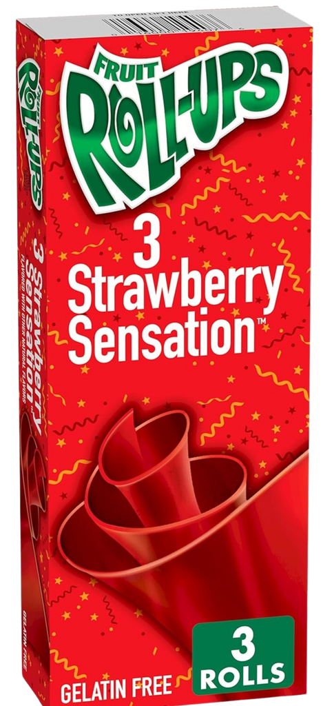 Betty Crocker Fruit Roll-Ups Strawberry Sensation (3CT) – Martie