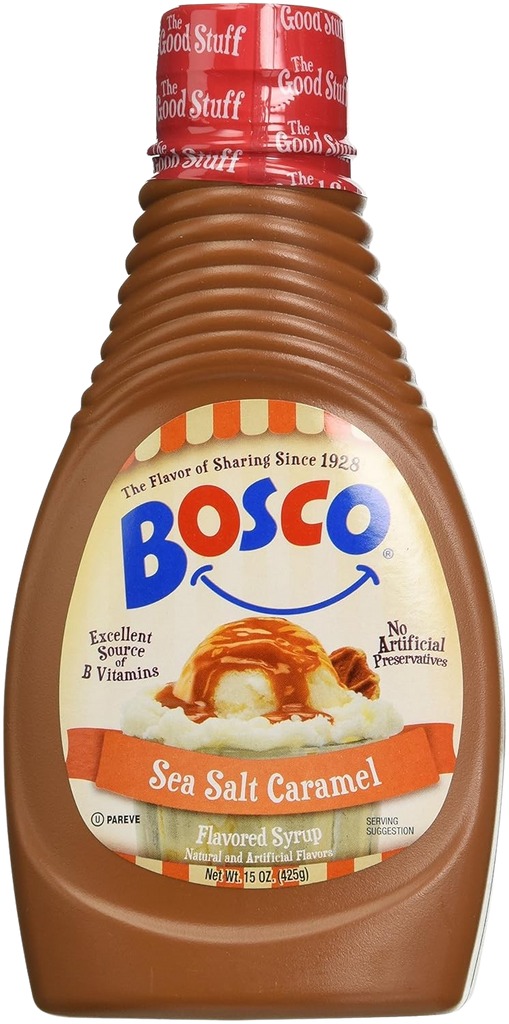 Bosco Sea Salt Caramel Syrup – Martie