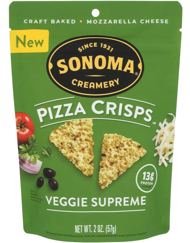 Sonoma Creamery Veggie Supreme Pizza Crisps – Martie