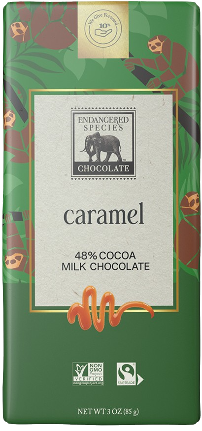 Endangered Species Rich Caramel & 48% Milk Chocolate Bar – Martie
