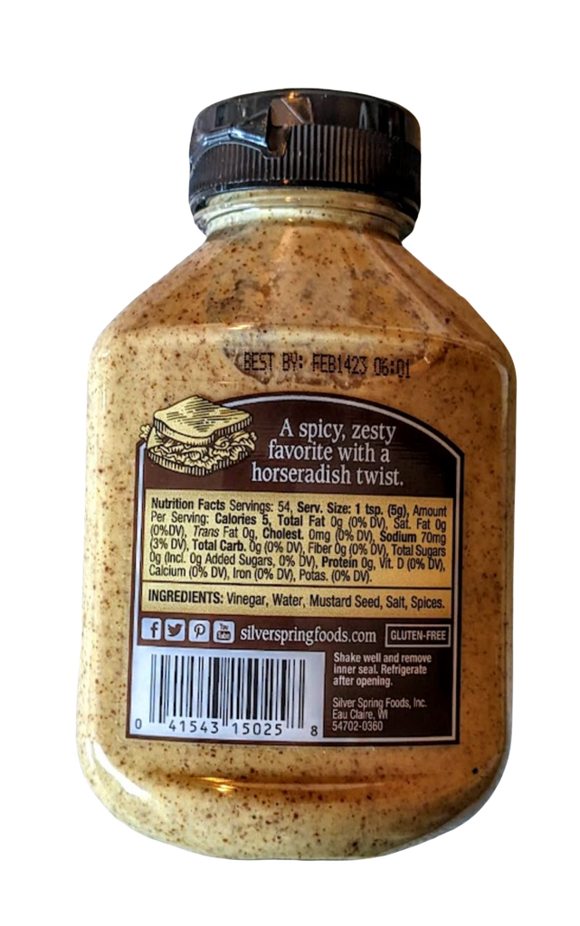 Silver Springs Deli-Style Mustard Squeeze – Martie