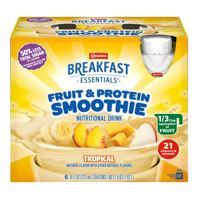 Carnation Tropical Fruit & Protein Smoothie (6 Pack) – Martie