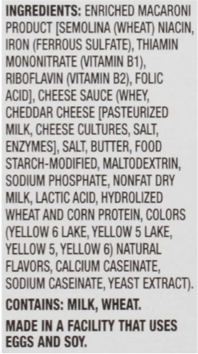 Wacky Mac Dinner Mac & Cheese – Martie