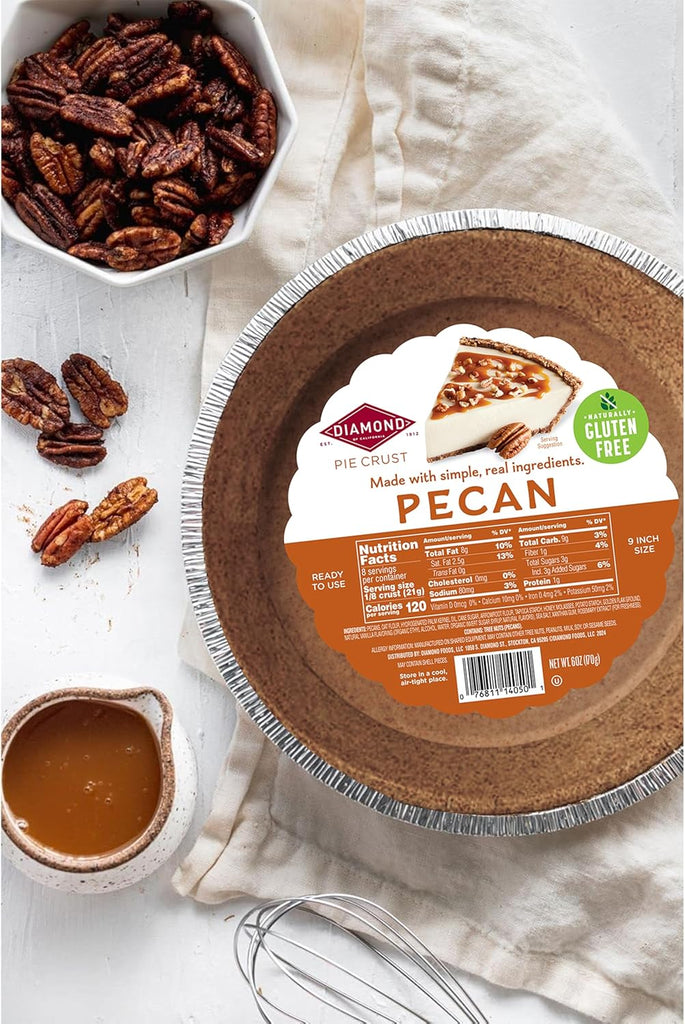 Diamond Pecan Shell Pie Crust – Martie