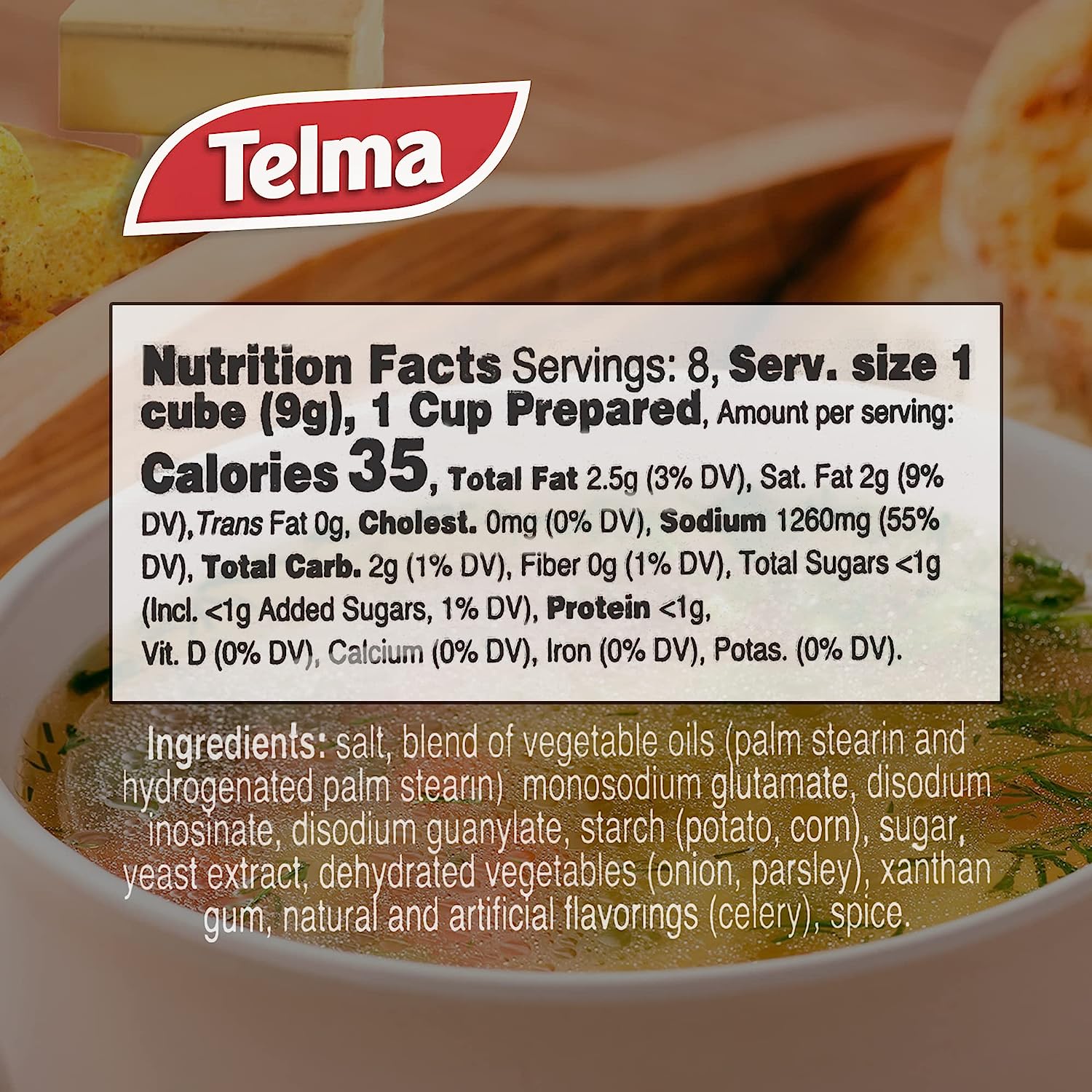 Telma Chicken Flavored Stock Cubes – Martie