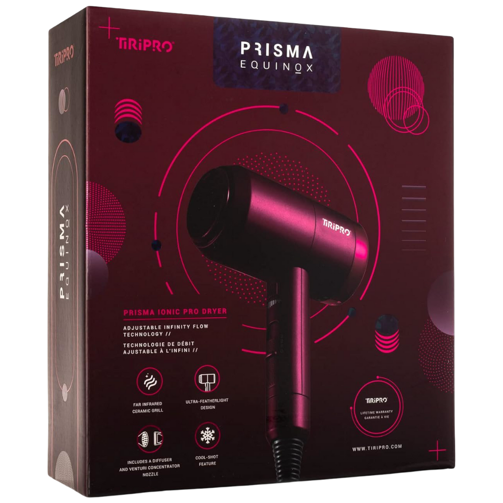 Prisma Pro Dryer with Adjustable Airflow Technology - Red – Martie