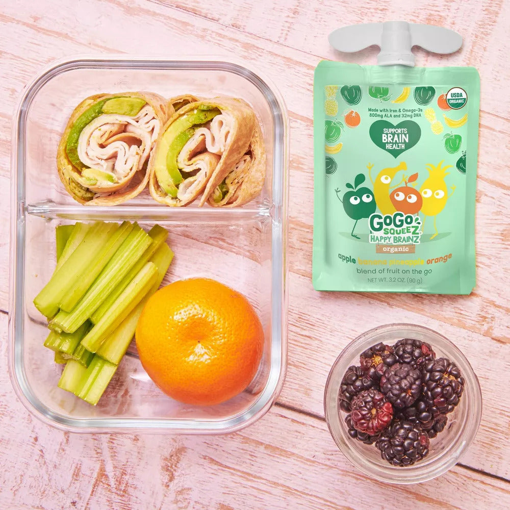 GoGo SqueeZ Organic Happy BrainZ Applesauce – Martie