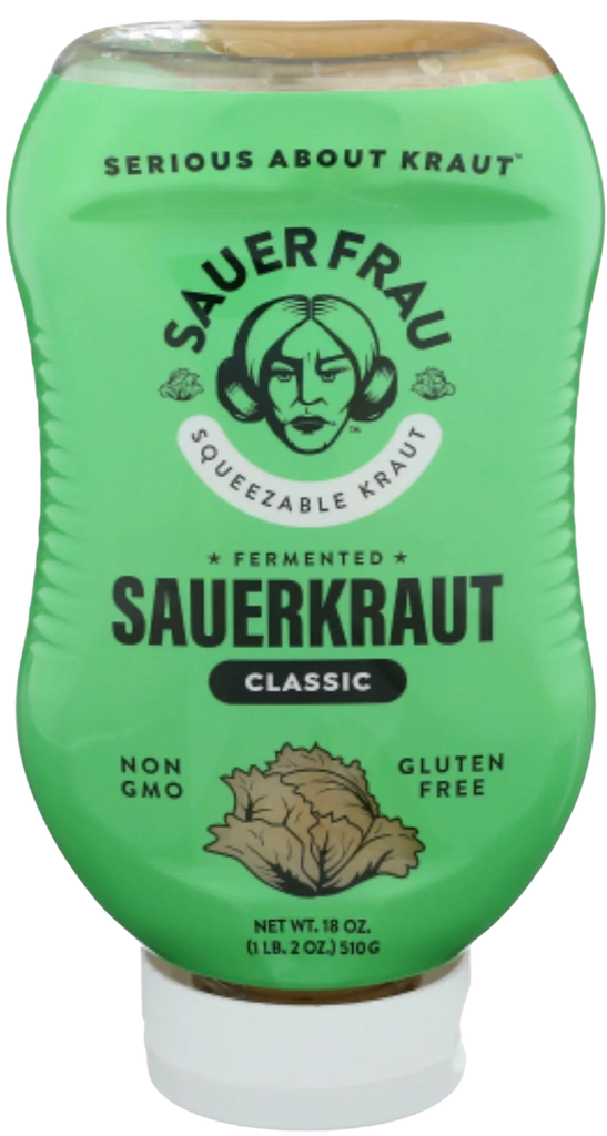 Sauer Frau Classic Sauerkraut Squeezable – Martie