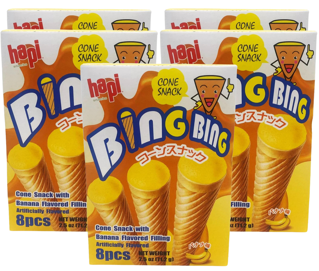 Hapi Banana Cone Snack (5 Pack) – Martie