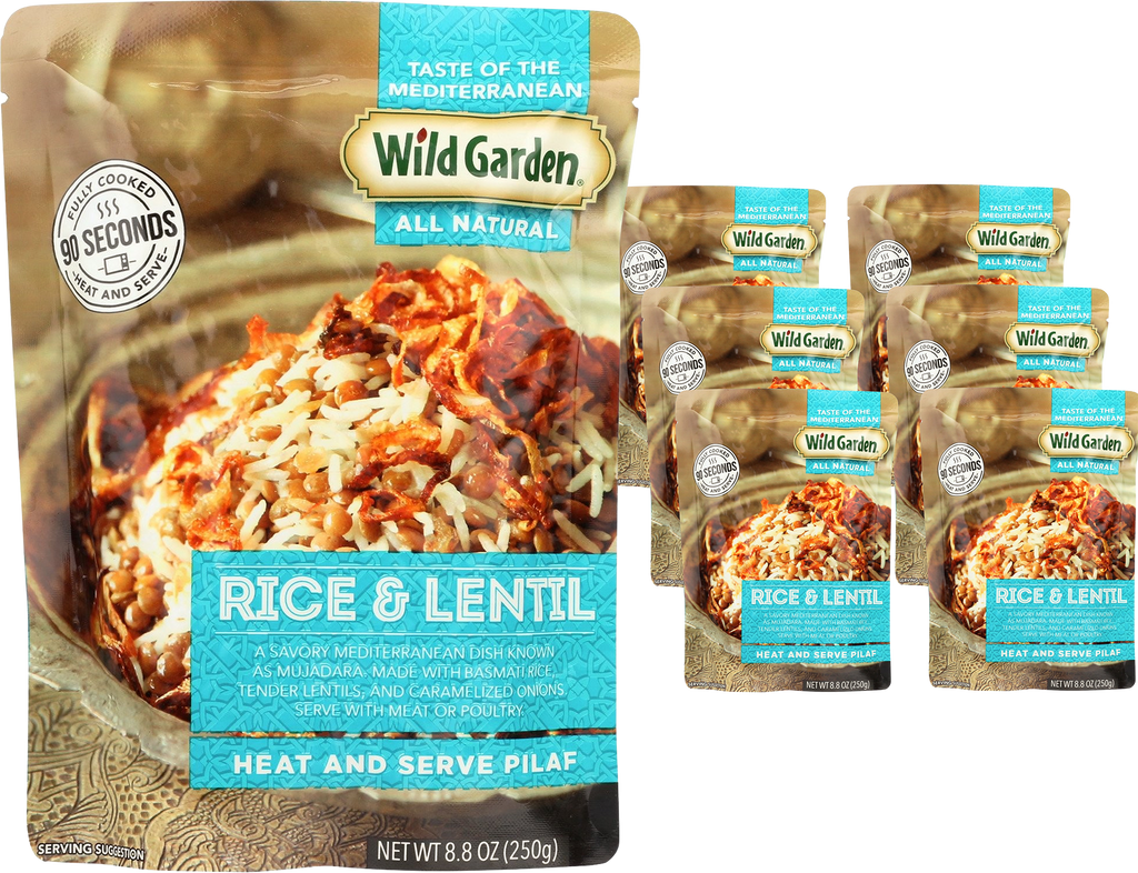 Wild Garden Rice & Lentil Pilaf (6 Pack) – Martie