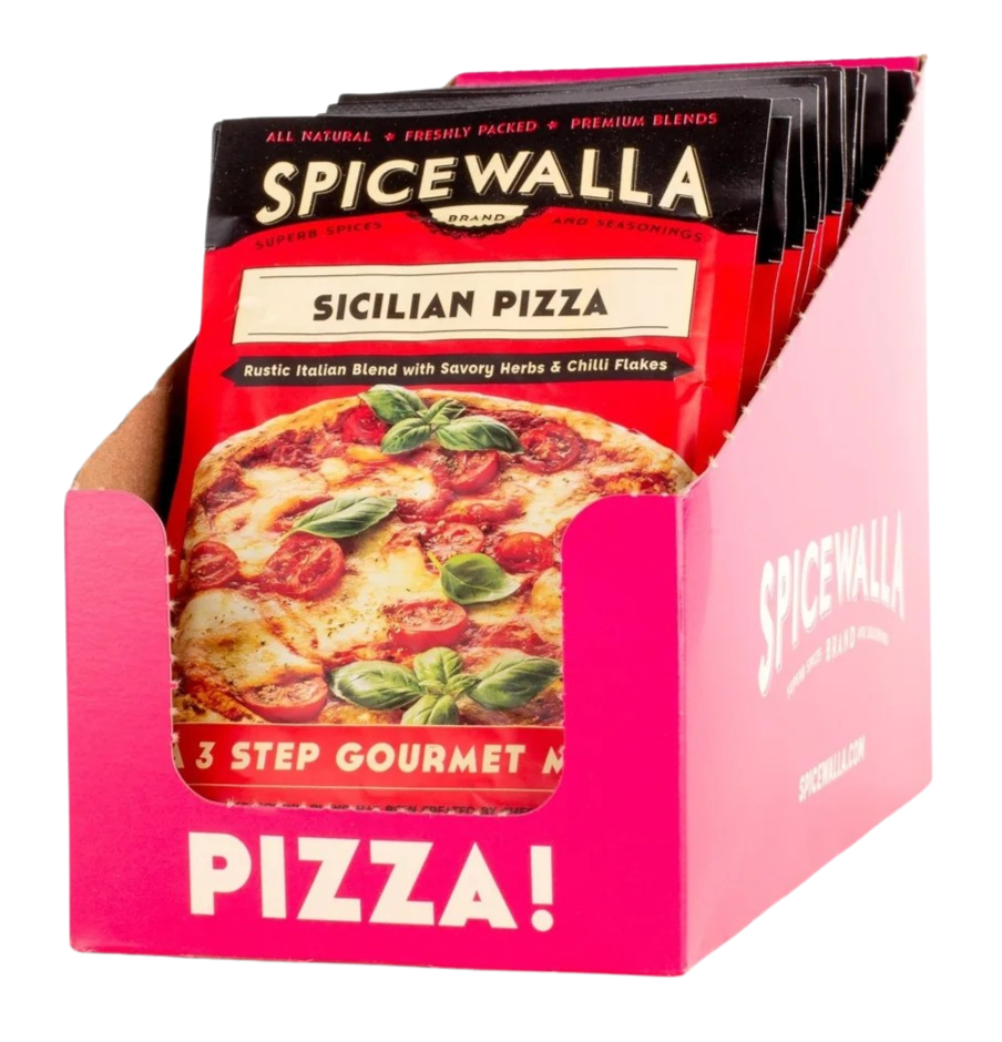 Spicewalla Sicilian Pizza Meal Prep Spice Packet (18 Pack) – Martie
