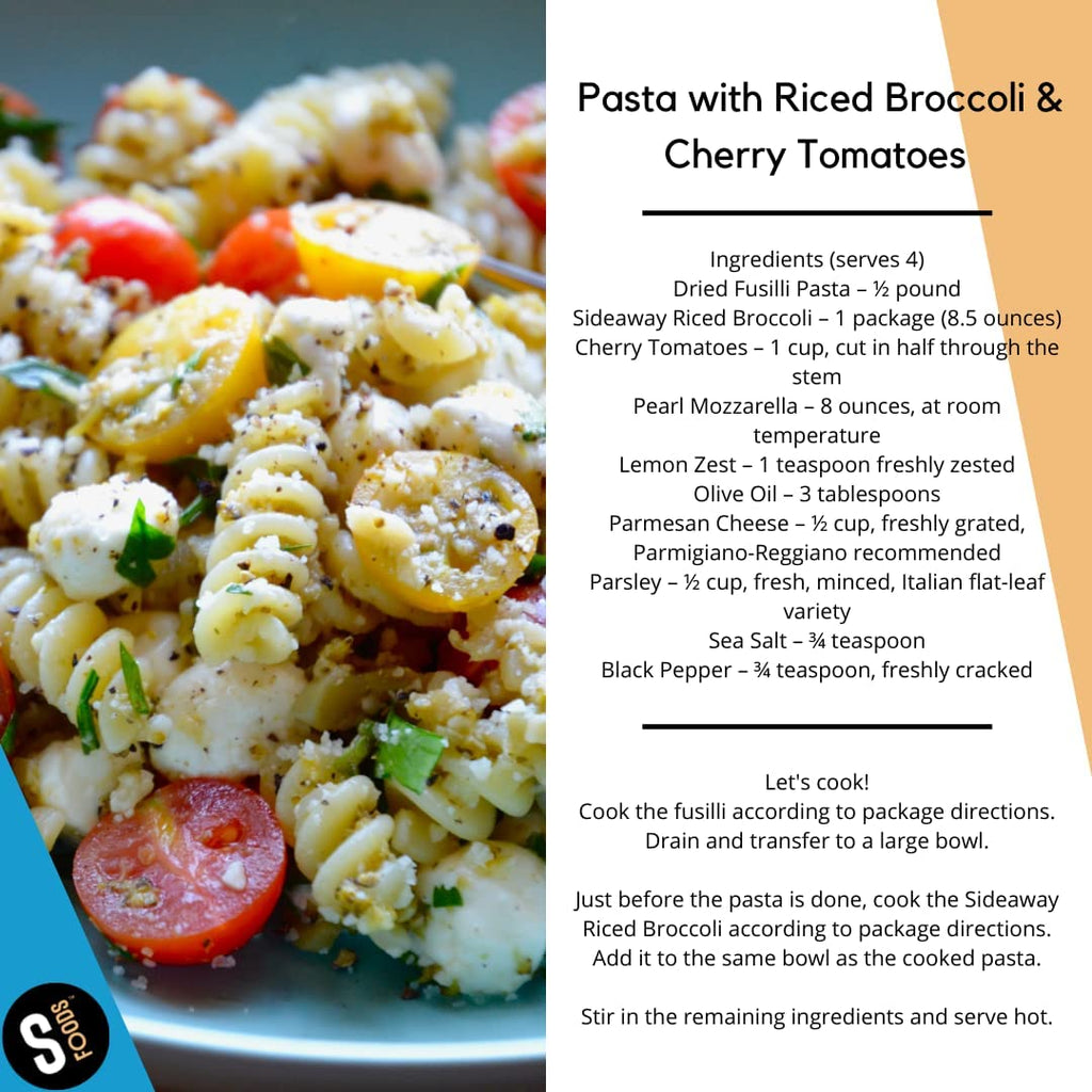 Sideaway Foods Riced Broccoli (6 Pack) – Martie