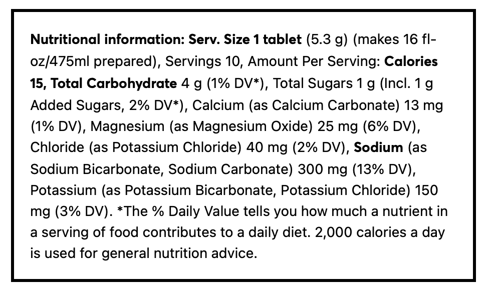 Nuun Hydration Sport Drink Vegan Tabs - Grape (8 Pack) – Martie
