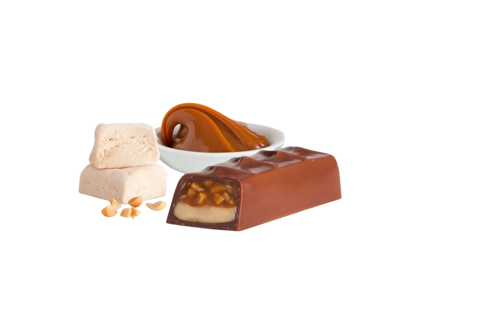 Ocho Candy Organic Milk Chocolate Caramel & Peanut Bars (12 Pack) – Martie