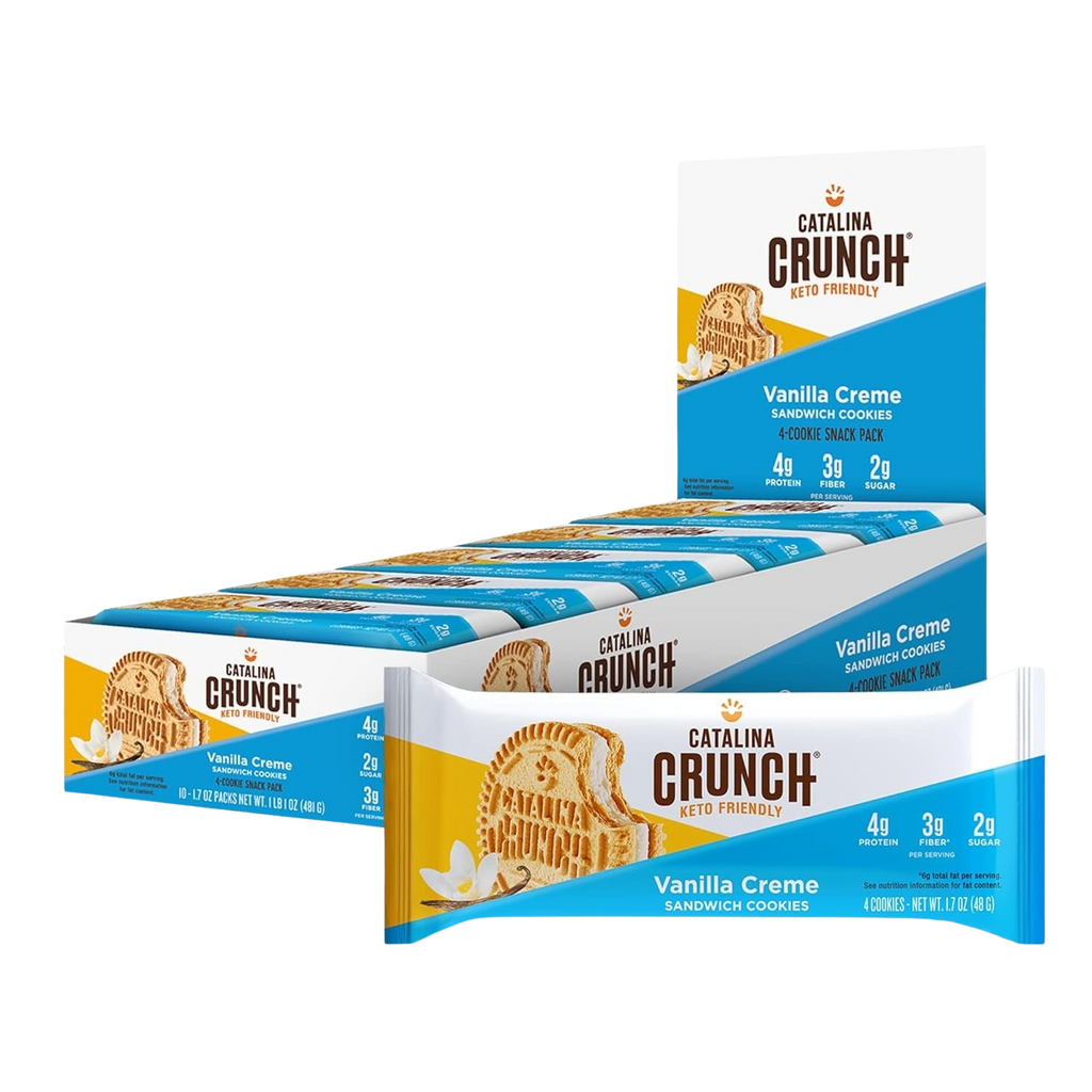 Catalina Crunch Vanilla Creme Sandwich Cookies (10 Pack) – Martie