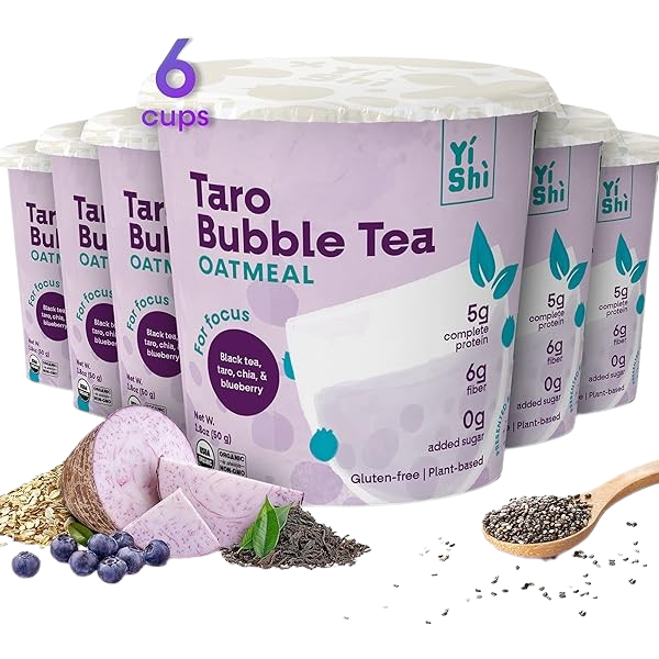 Yishi Taro Bubble Tea Oatmeal (6 Pack) – Martie