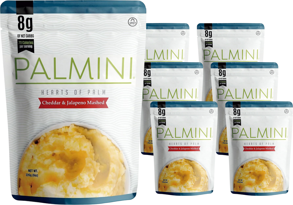 Palmini Cheddar & Jalapeno Mashed Pouch (6 Pack) – Martie