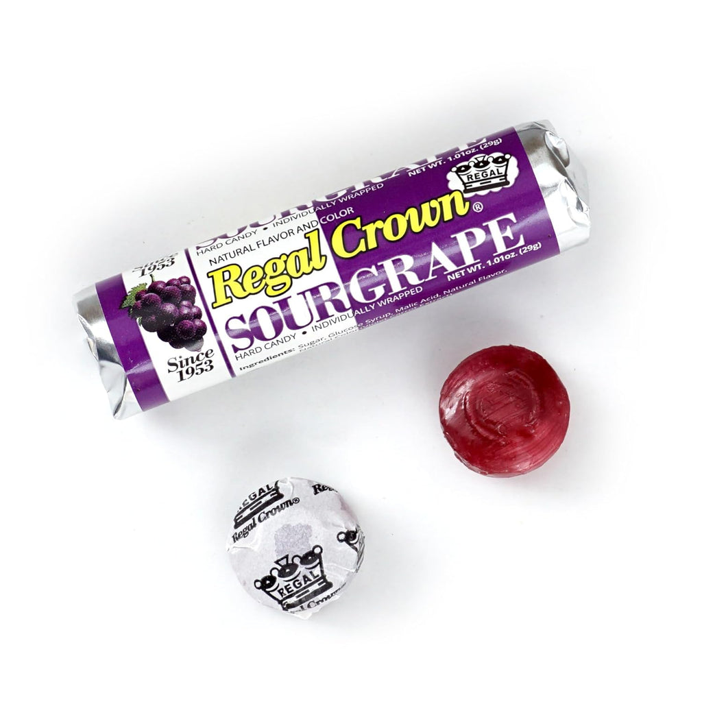 Regal Crown Sour Grape Roll Candy (24 Pack) – Martie