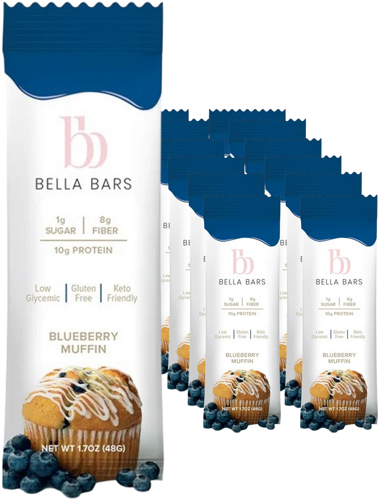Bella Bars Blueberry Muffin Bar (12 CT) – Martie