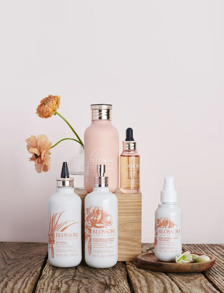 Blossom Pure Haircare Rose Repair Leave-in Conditioning Spray - Smooth ...