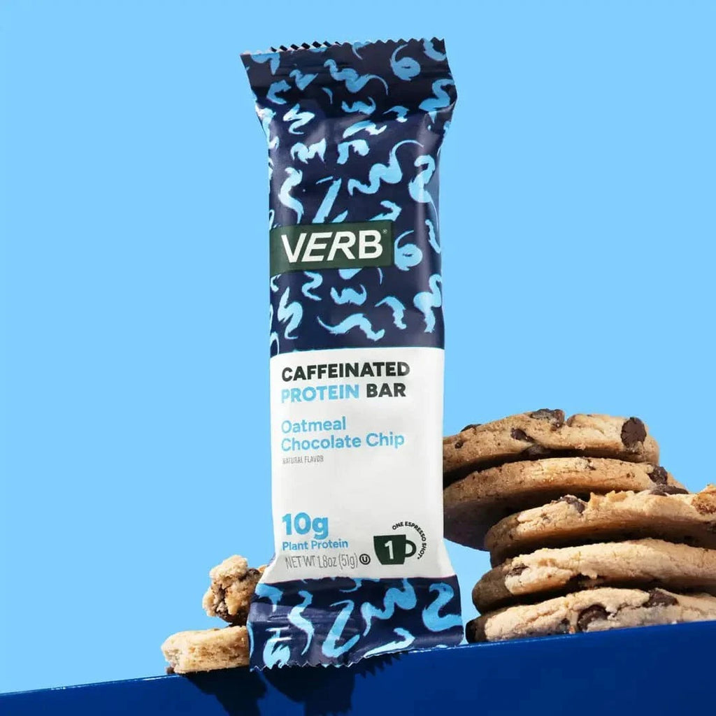 Caffeinated Protein Bars, Oatmeal Chocolate Chip (12 CT) – Martie