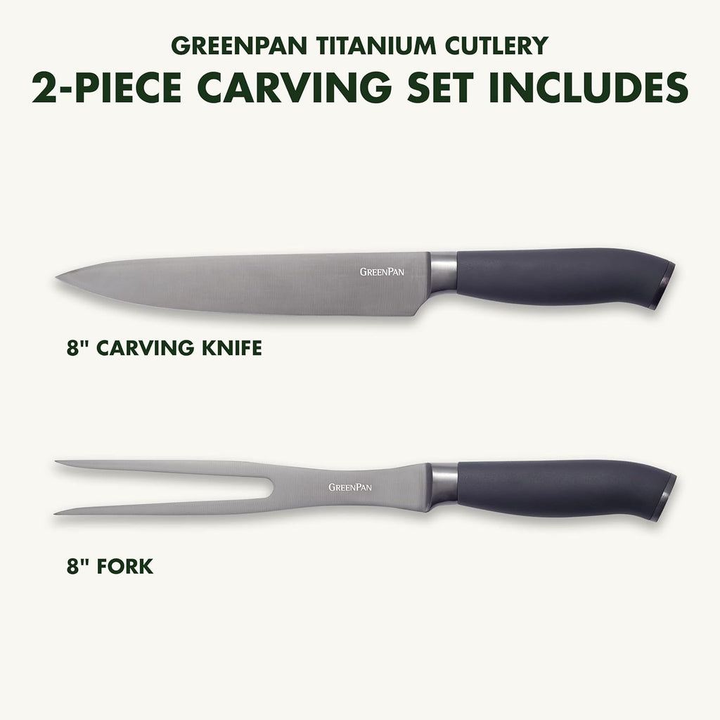 Titanium Carving Set - Grey – Martie