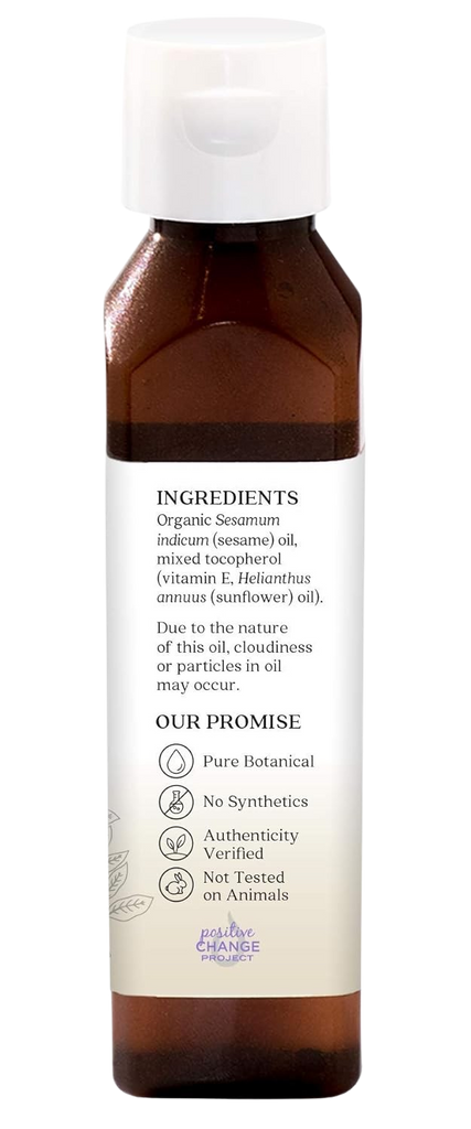 Organic Sesame Skin Care Oil – Martie