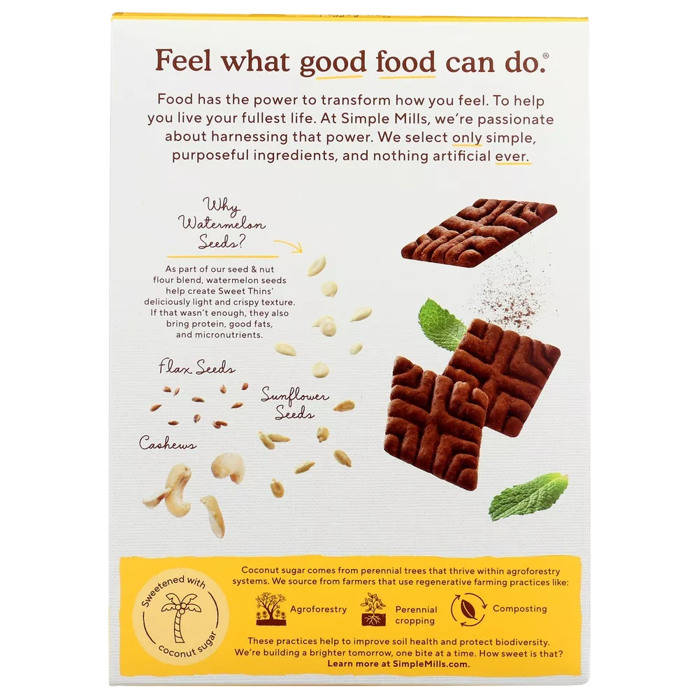 Simple Mills Sweet Thins Mint Chocolate – Martie