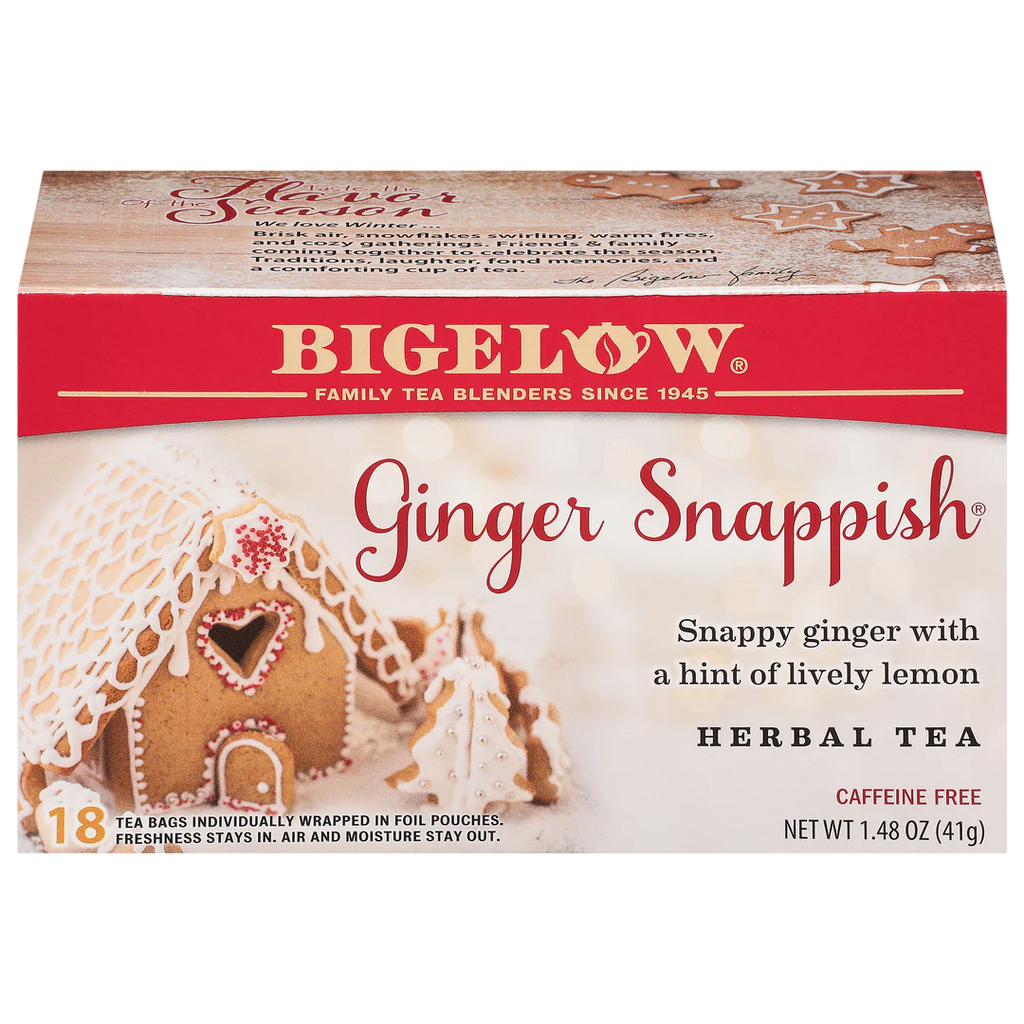 Ginger Snappish Herbal Tea (18 CT) – Martie