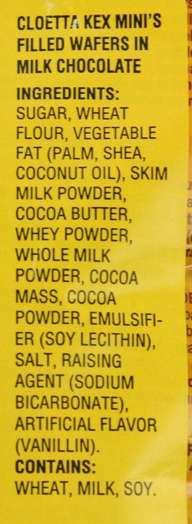 Cloetta Kex Choklad - Filled Wafers in Milk Chocolate – Martie