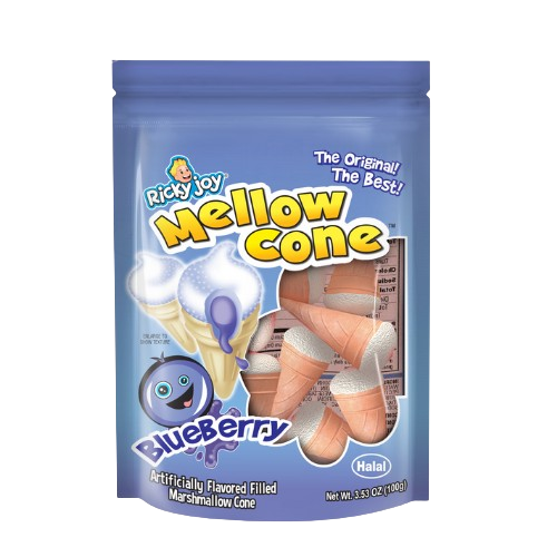 Ricky Joy Blueberry Mellow Cone – Martie