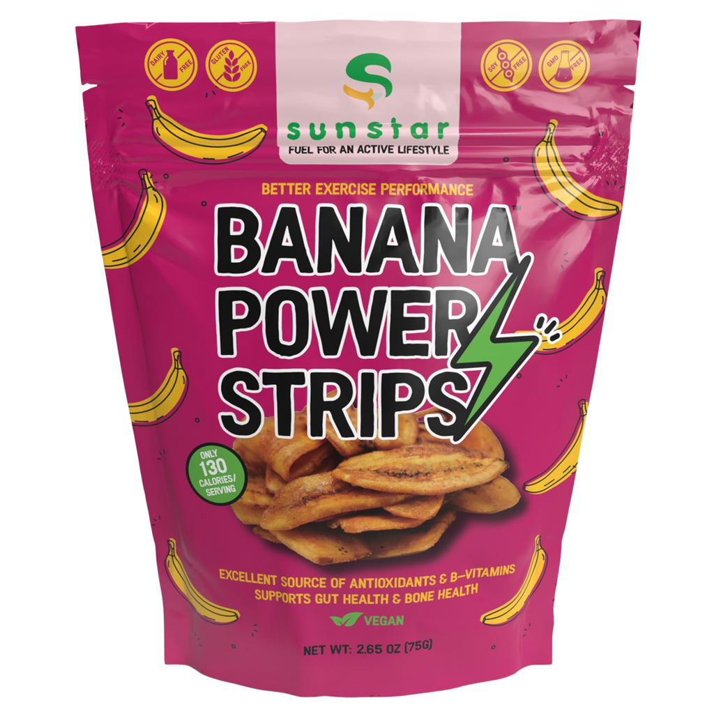 Sunstar Banana Power Strips - Real Dried Banana Pieces – Martie