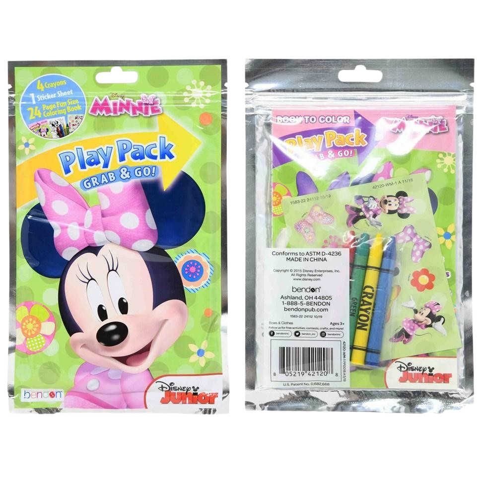 Disney Minnie Mouse Grab n Go Play Pack – Martie