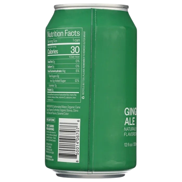 United Sodas of America Gingery Ale Sodas (12 Pack) – Martie
