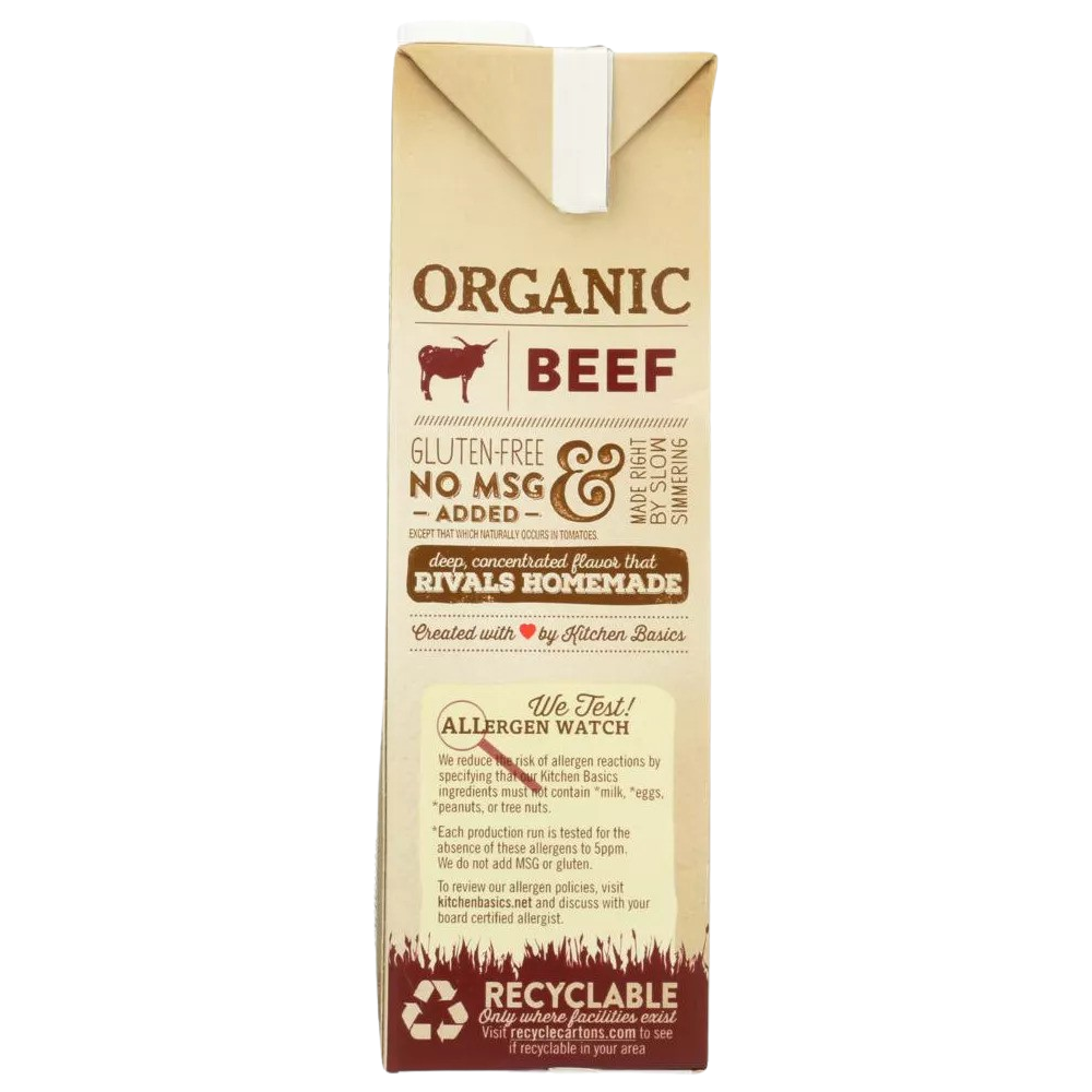 Kitchen Basics Organic Beef Stock – Martie