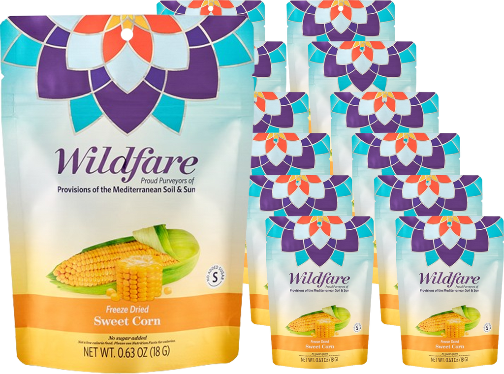 Wildfare Freeze Dried Sweet Corn (12 Pack) – Martie