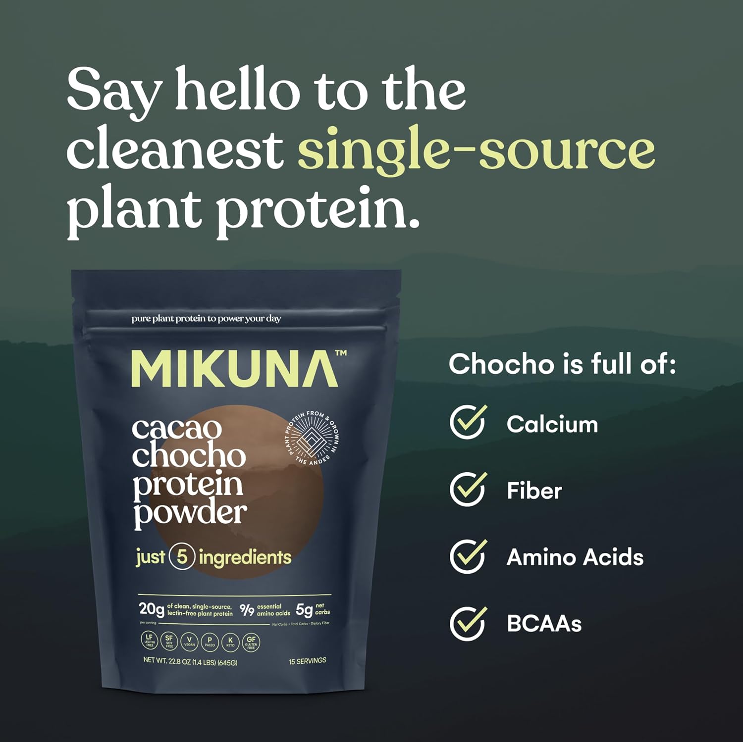 Mikuna Cacao Protein Powder – Martie