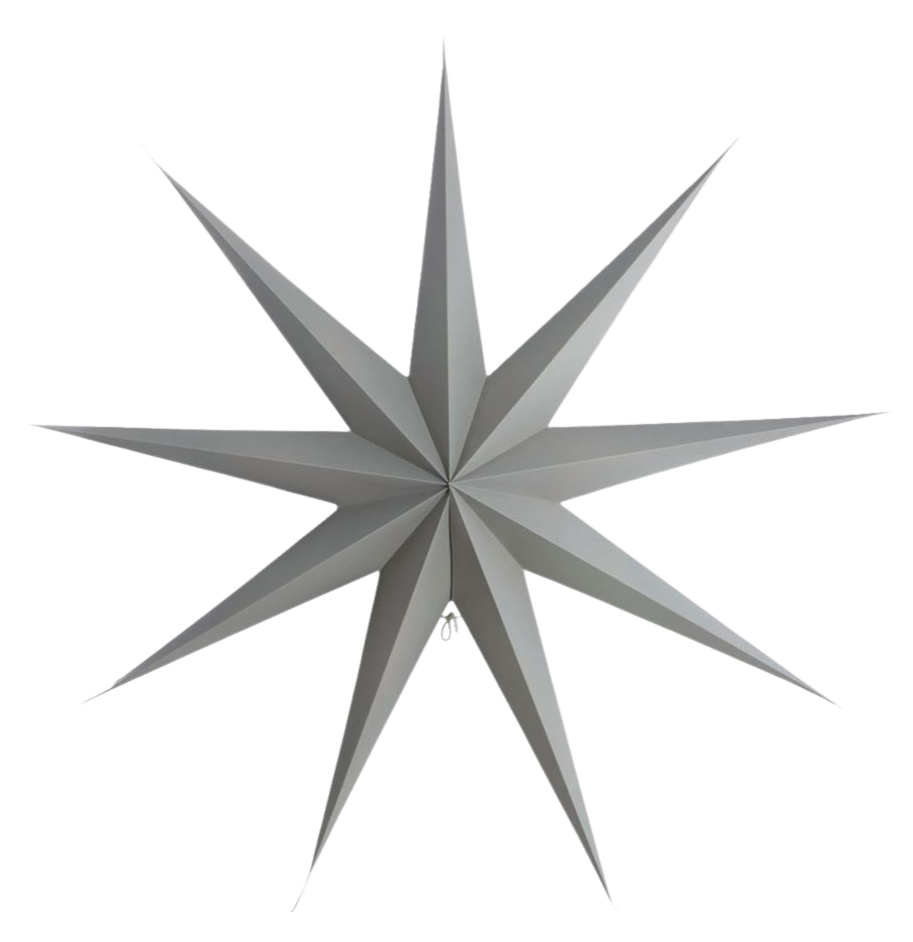House Doctor Star 9 Point Grey (17.72 in) – Martie