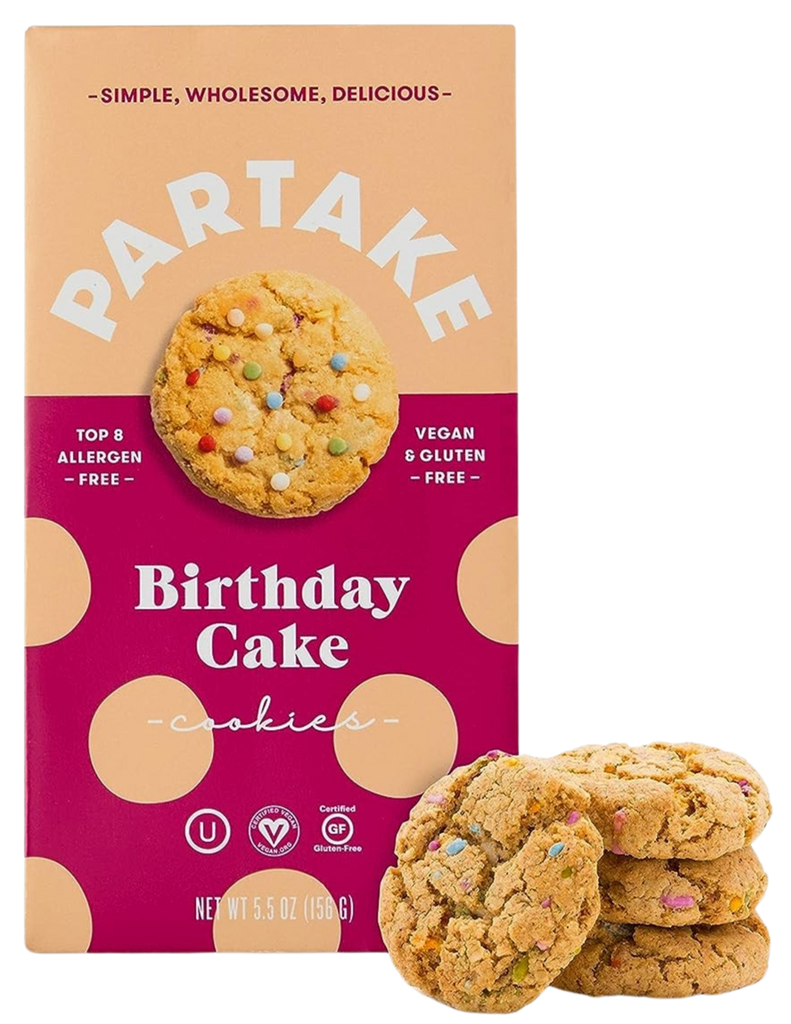 Partake Foods Birthday Cake Cookie – Martie