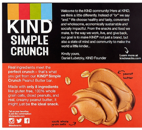 KIND Peanut Butter Crunch Bar – Martie