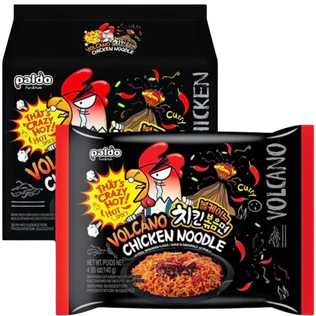 Paldo Volcano Chicken Curry Ramen (4 Pack) – Martie