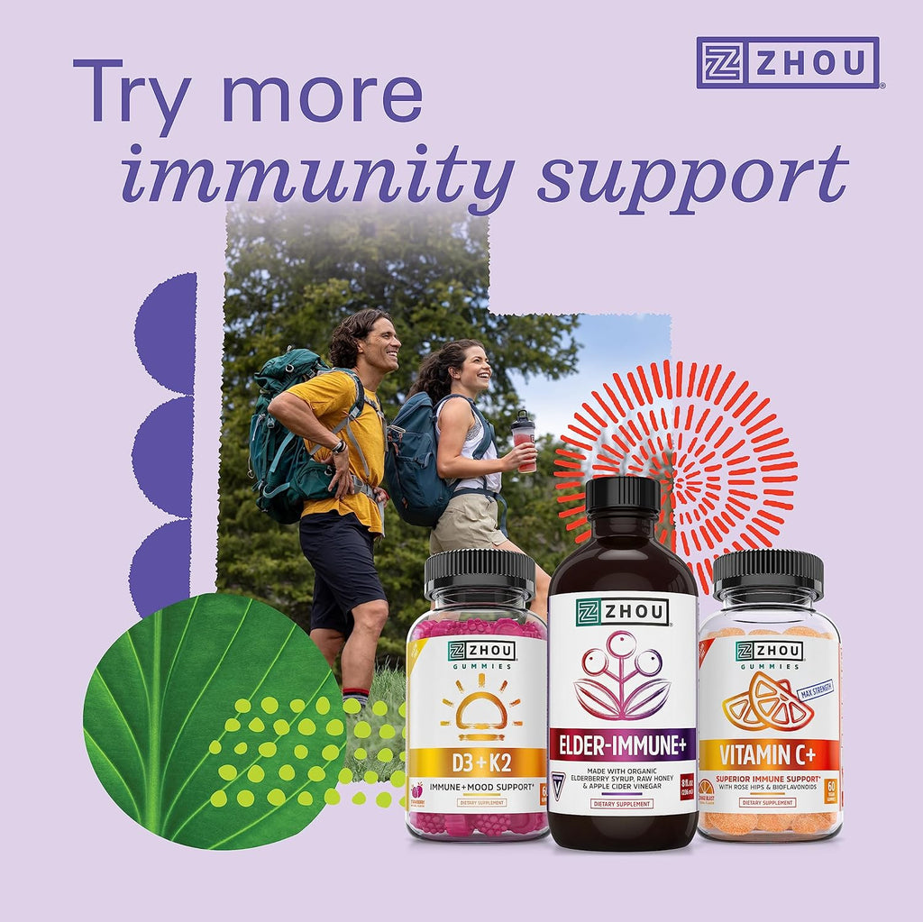 Zhou Nutrition Elderberry Immune Gummies – Martie