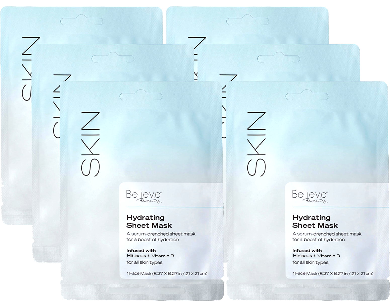 Believe Beauty Brightening Sheet Mask (5 Pack) – Martie