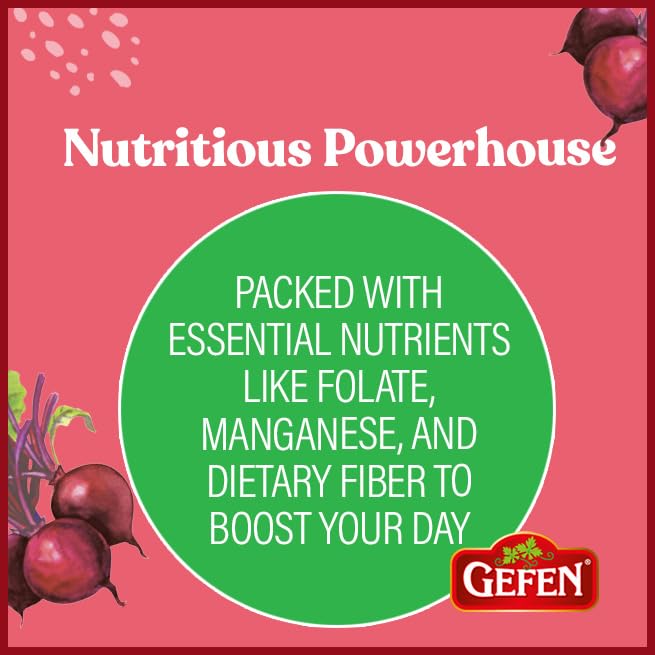 Gefen Organic Red Beets Whole Peeled Cooked Ready-To-Eat – Martie